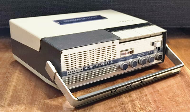 Vintage UHER 4000 Report-S Reel to Reel Tape Recorder | Reverb