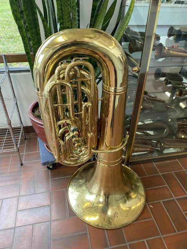 Used King model 2341 BBb 4-valve Concert Tuba, Removable | Reverb