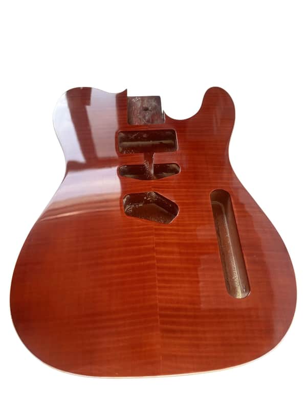 HSS Guitar Mahogany Wood Telecaster Tele Style Body with | Reverb