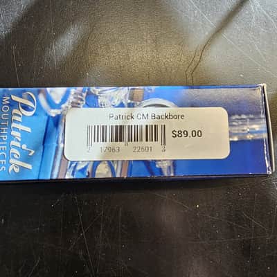 Patrick Mouthpieces CM Backbore 2025 - Silver Plated | Reverb