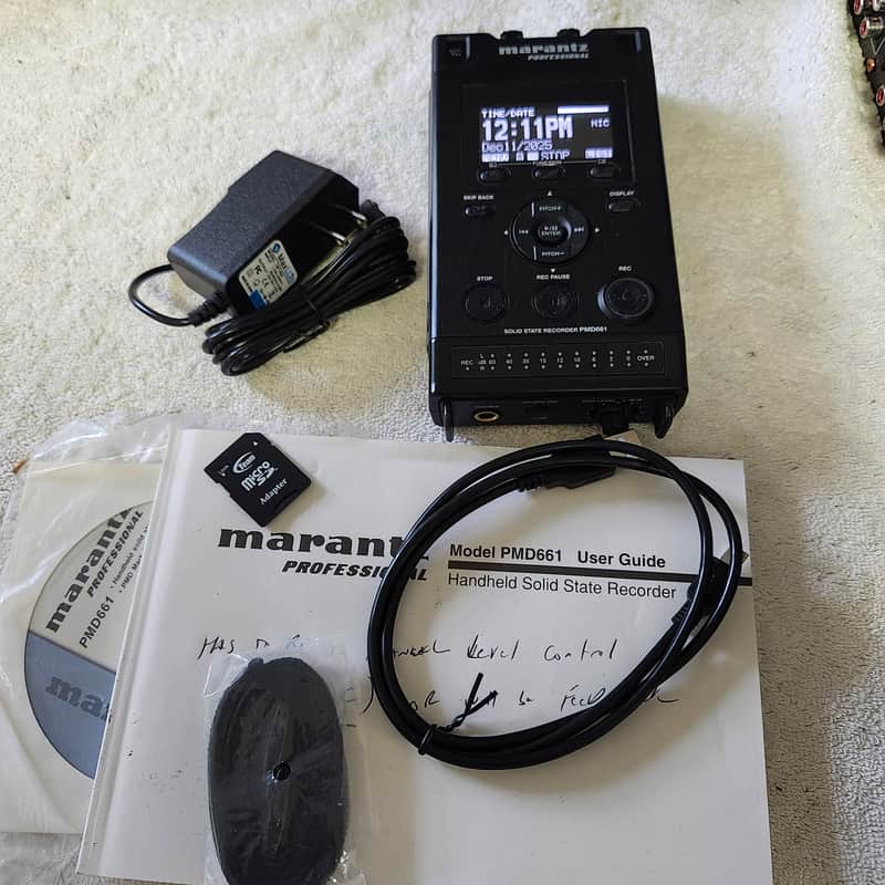 Rebuilt Marantz PMD661 Professional Recorder with current | Reverb
