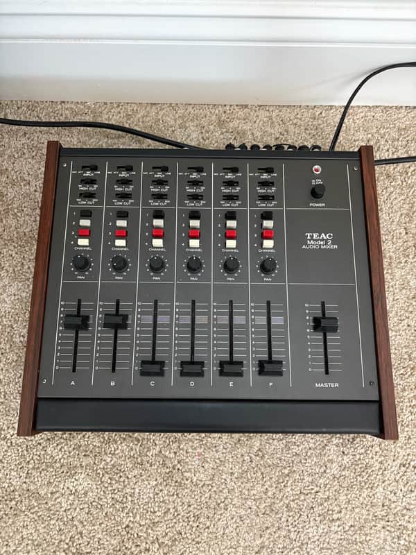 Teac Model 2 Vintage Analog Mixer 6 inputs / Great Saturation | Reverb