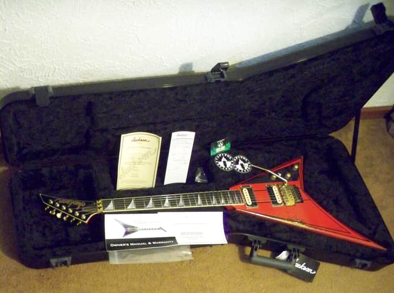 2025 Custom Shop Jackson Heavy Relic Randy Rhoades Flying V | Reverb