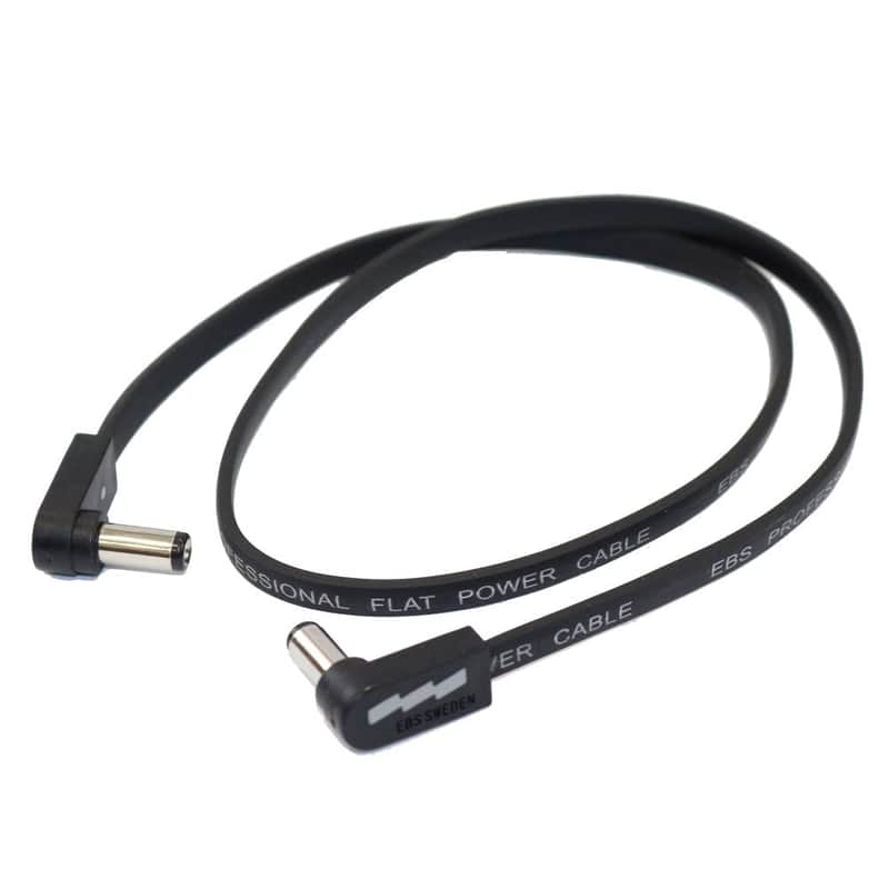 EBS DC1-48 90/90 Flat Power Cable, Angle-Angle, 48 | Reverb España