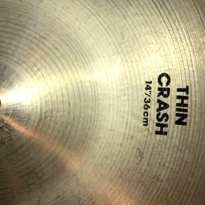 Zildjian Avedis 14” Thin Crash Cymbal | Reverb