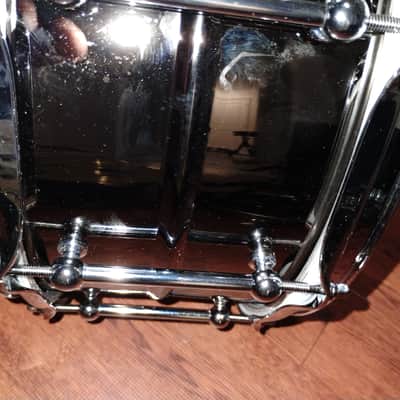 Ludwig Universal Series Black Brass Snare Drum With Chrome | Reverb