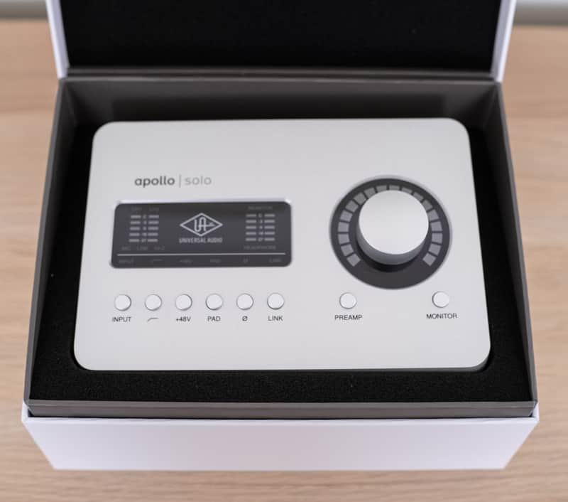 Universal Audio Apollo Solo Thunderbolt 3 Audio Interface | Reverb UK