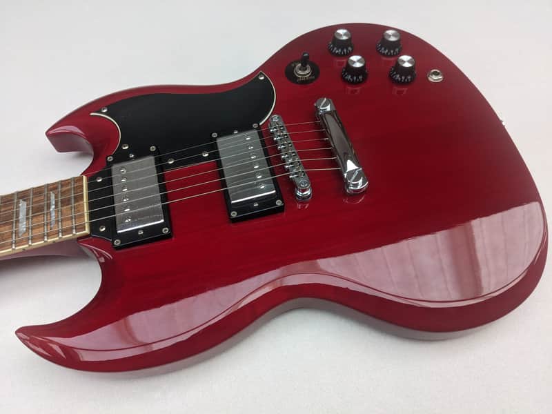 Tokai USG-35 SG - 2020 - Cherry Red - Setup - New Strings | Reverb UK