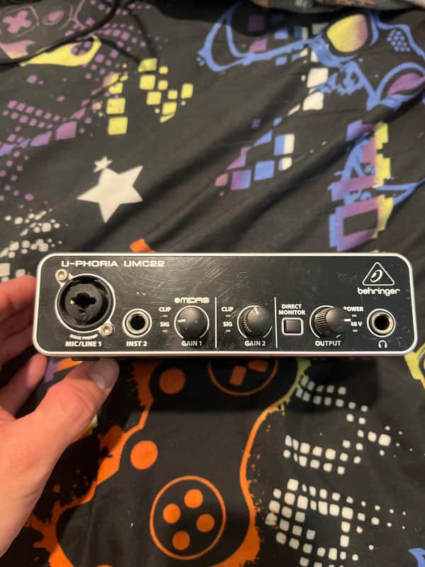 Behringer U-Phoria UMC22 USB Audio Interface 2013 - Present - | Reverb