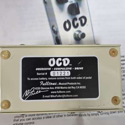 Fulltone OCD v1.1 (April 2005) - MINT & BOXED Holy Grail | Reverb