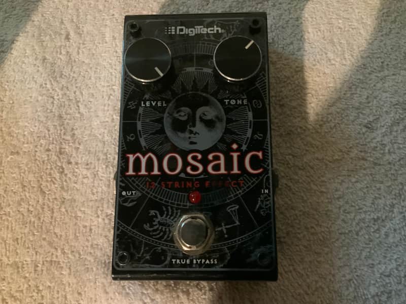 DigiTech Mosaic 12-String Effect 2010s - Black | Reverb