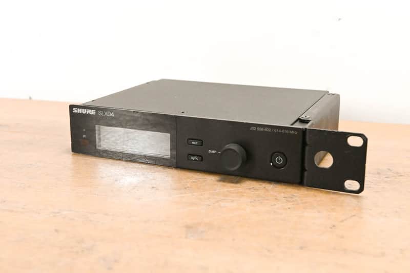 Shure SLXD4 Wireless Receiver - J52 Band: 558-602 / 614-616 | Reverb