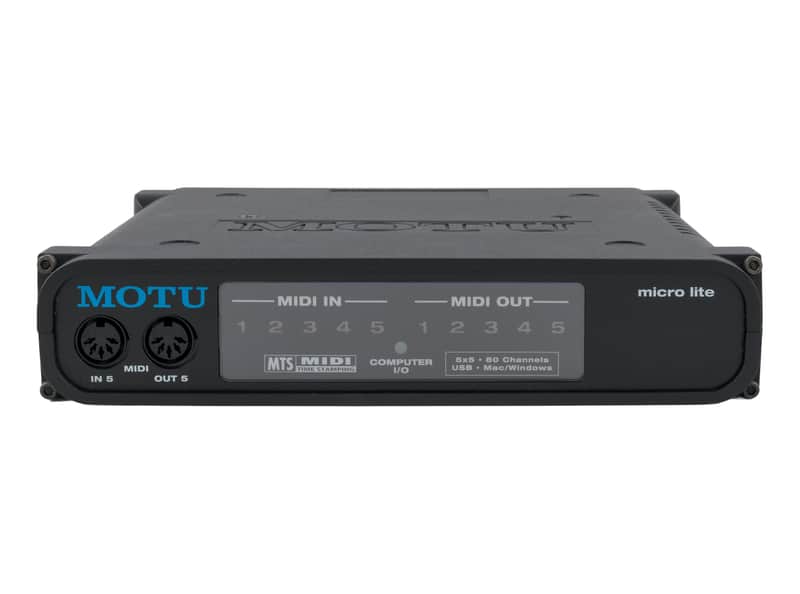 MOTU Micro Lite USB MIDI Interface [USED] | Reverb