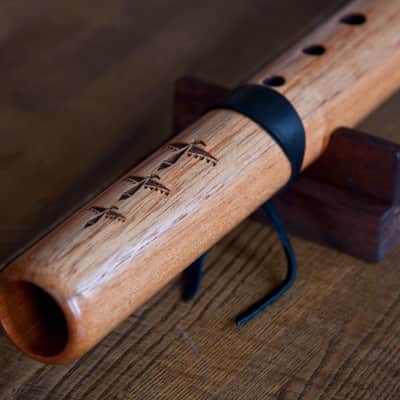 Flute Stand - Flute Foot - Single Walnut Stand - Tung Oil | Reverb