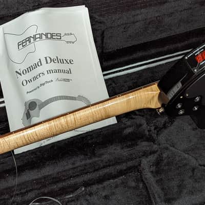 Fernandes Nomad Deluxe – Hot Rod Graphic – Built-in DigiTech | Reverb