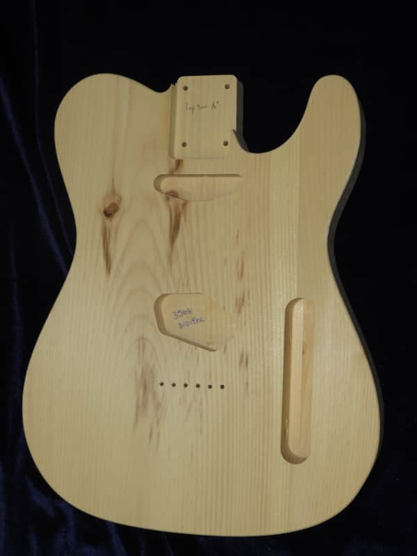 2 Piece 35 yr Aged Pine Telecaster Tele Body Standard 3lbs | Reverb
