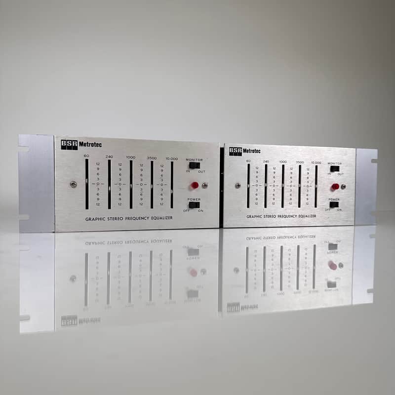 BSR Metrotec Graphic Stereo Frequency Equalizer Model FEW | Reverb