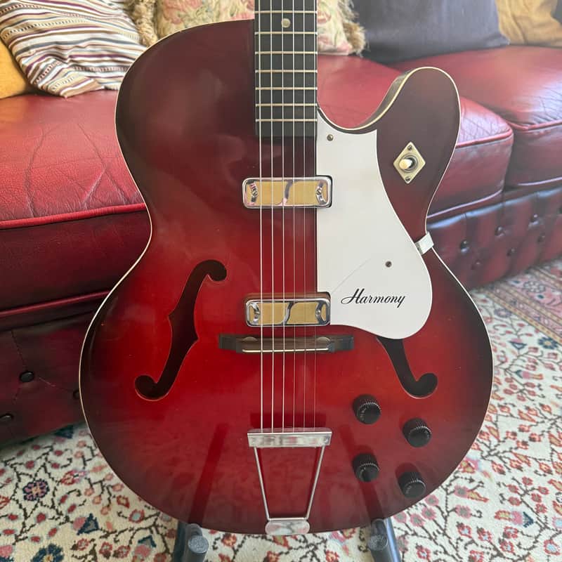 Harmony H54 Rocket 1963 - Red Sunburst | Reverb UK