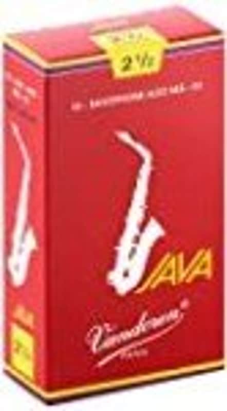 Vandoren Java Red Alto Saxophone Reeds No2 1/2 | Reverb