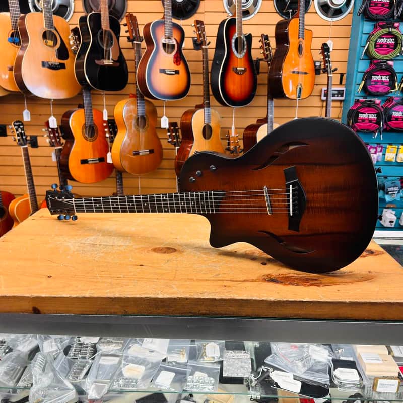 Taylor T5z Classic Koa Left-Handed Thinline Acoustic Electric | Reverb