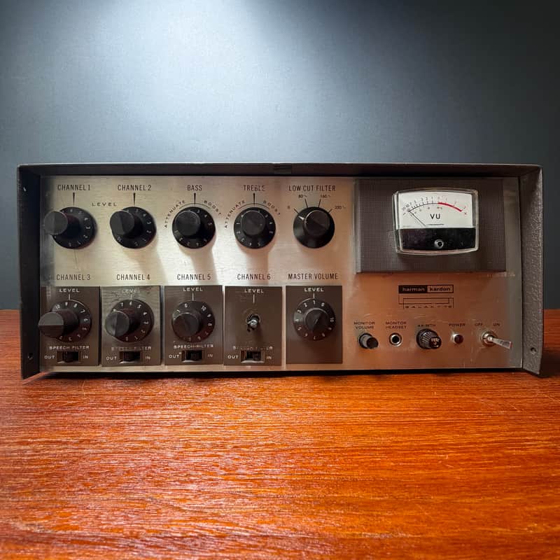 1965 Harman Kardon Galaxy 75 Tube Preamps x4 mixer Amp Mixer | Reverb