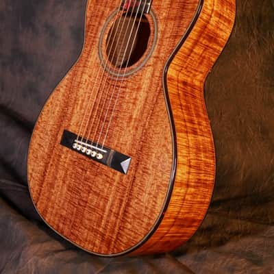 MJ Franks Parlour Custom 2021 Hawaiian Koa Craig Lavin Master | Reverb