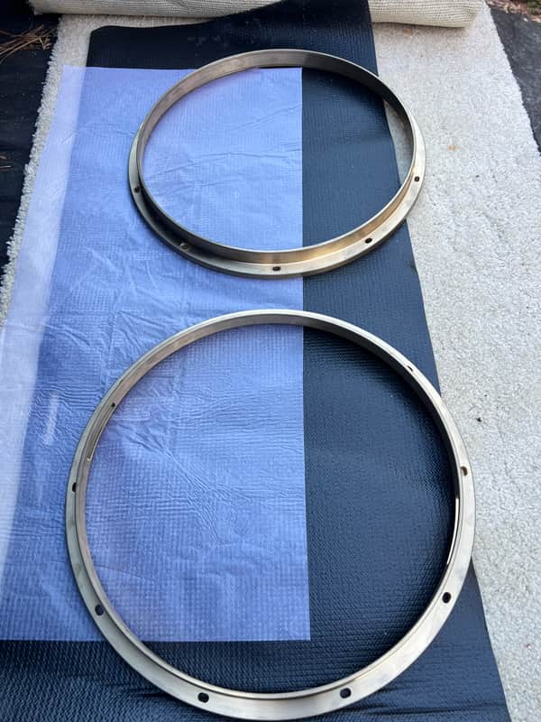 Tama Style Bell Brass hoops (Duluth/Cast Bronze) 10 lug snare | Reverb
