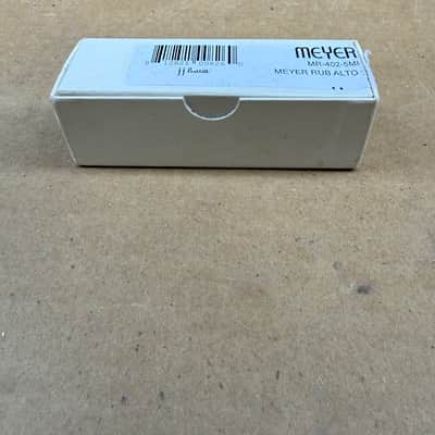 Meyer Alto Saxophone Hard Rubber Mouthpiece w/ Ligature, Cap | Reverb