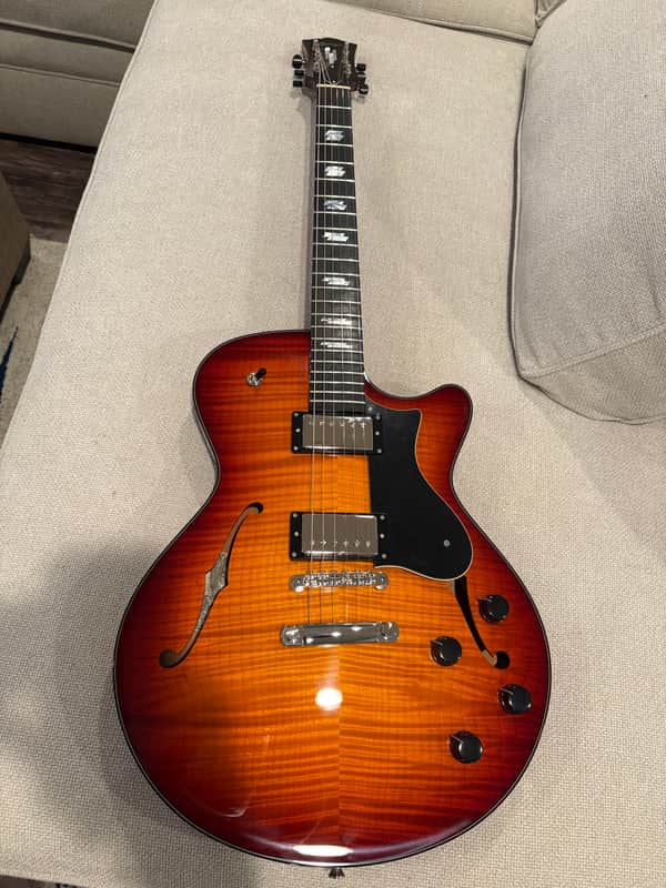 Collings 620 - Dark Cherry flame maple top | Reverb