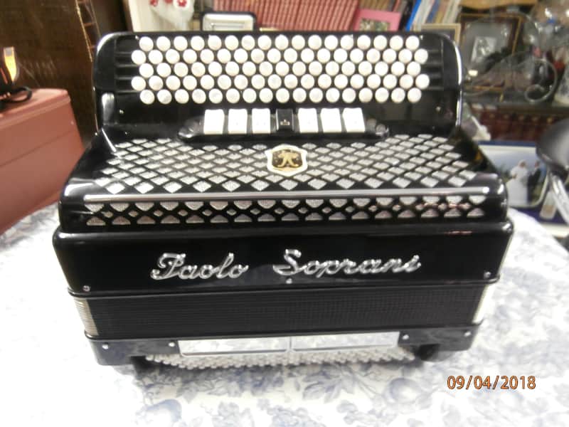 PAOLO SOPRANI CHROMATIC BUTTON ACCORDION SYSTEM C | Reverb Ireland