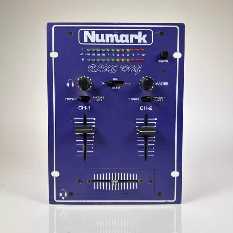 Numark Blue Dog DJ Music Mixer - Blue -Unit Only | Reverb UK