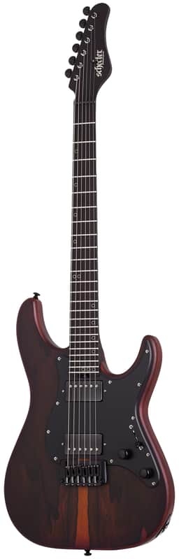 Schecter Sun Valley Super Shredder Exotic HT Ziricote Natural | Reverb
