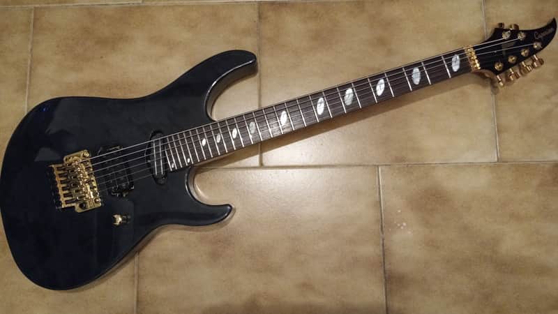 2006 Caparison Horus Black Night *Negotiable price* | Reverb