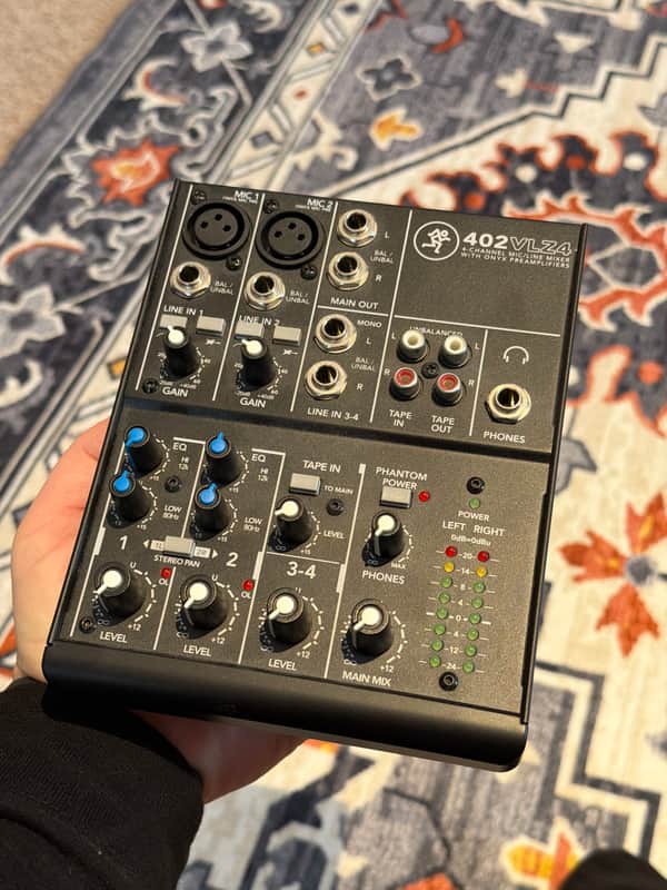 Mackie 402VLZ4 4-Channel Mic / Line Mixer 2014 - Present - | Reverb