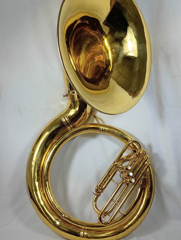 King 2350 BBb Sousaphone - Excellent Overhaul and Re-lacquer | Reverb