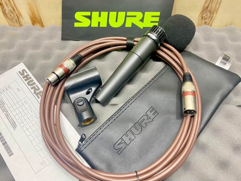 Shure SM57 Cardioid Dynamic Microphone w/Extras | Reverb