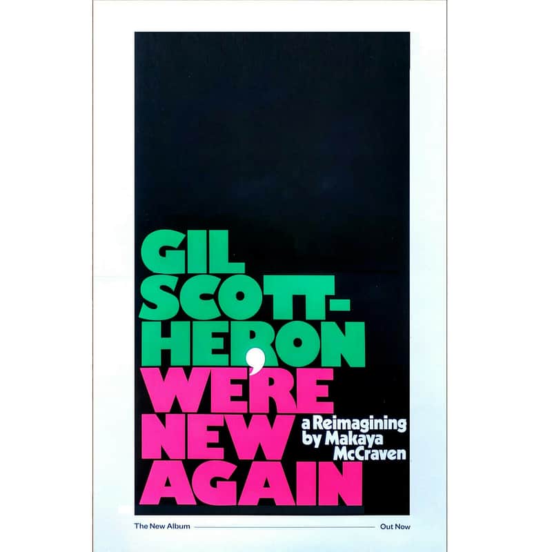 Gil Scott-Heron We're New Again Ltd Ed New | Reverb The Netherlands