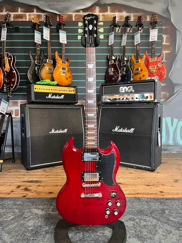 Epiphone G-400 SG Cherry 2001 Electric Guitar | Reverb Canada