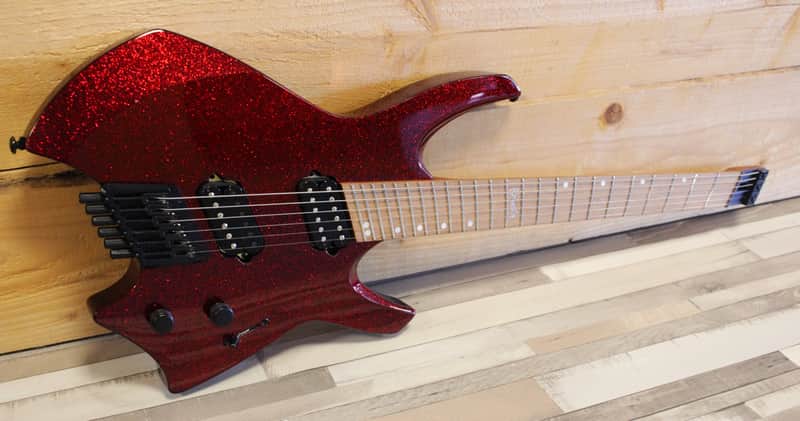 SALE! Ormsby Headless Goliath GTR 6 (Run 17) - Red Sparkle | Reverb