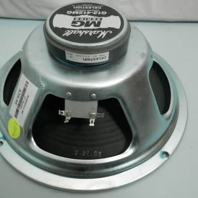 Marshall Celestion G12-412MG 12" 8 ohm raw speaker used | Reverb
