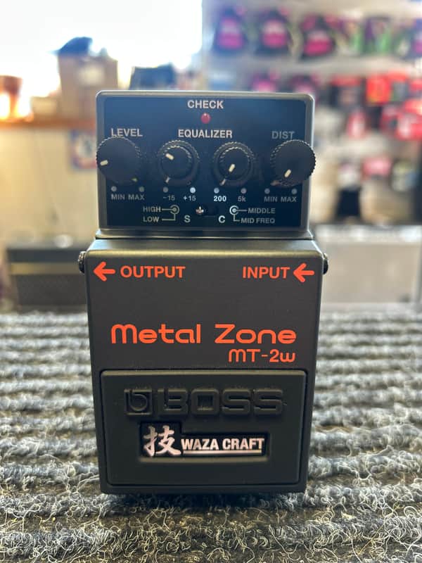 Boss MT-2W Metal Zone Waza Craft 2018 - Present - Black | Reverb