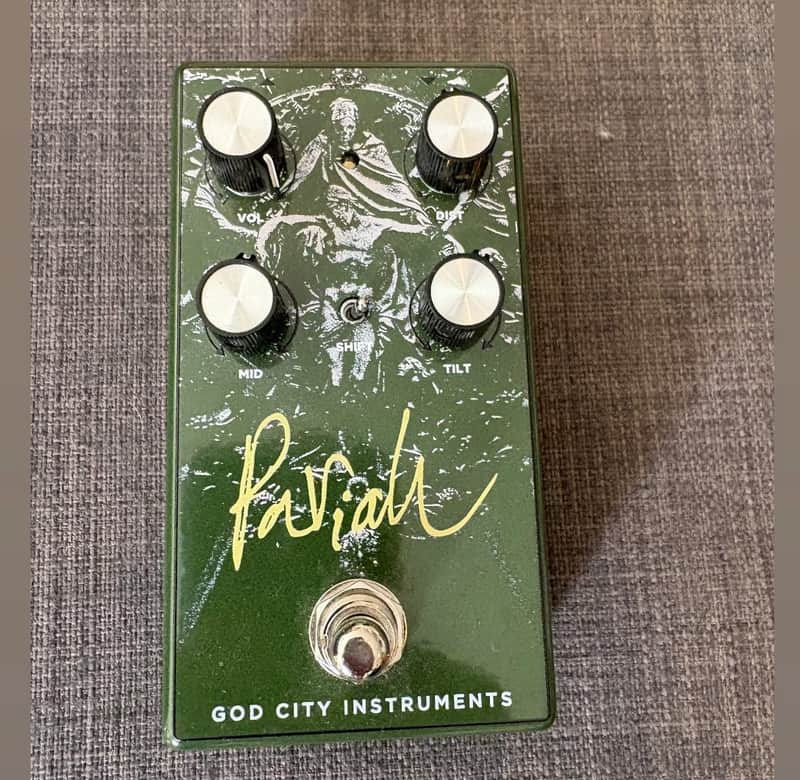 GodCity Instruments Pariah Fuzz - Rifle Green | Reverb