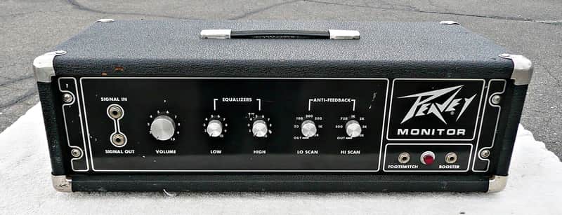 Peavey Series 260 Monitor Power Bass / Guitar Amp Head - PV | Reverb
