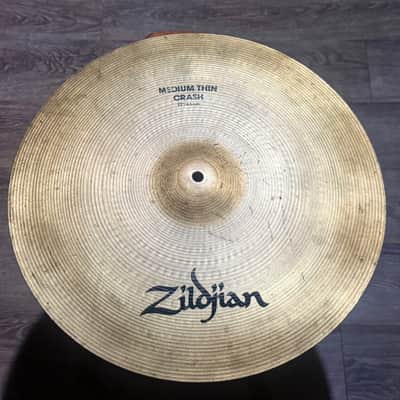 Zildjian 17" A Series Medium Thin Crash Cymbal 1996 Excellent | Reverb