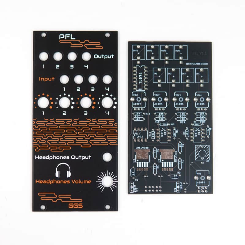 PFL / Pre-Fader Listen / Eurorack / Headphones Module / | Reverb UK