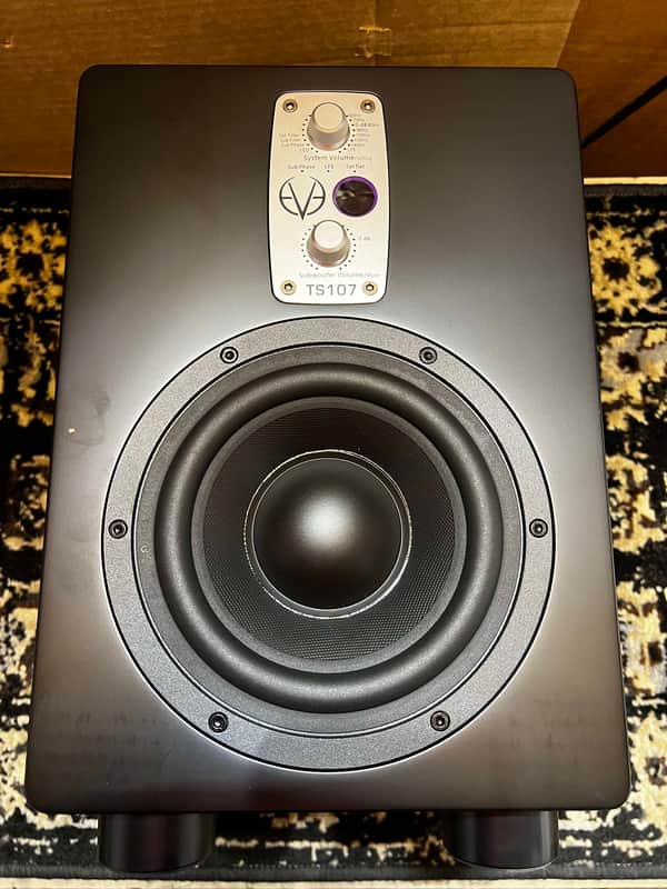 Eve Audio TS107 7" Active Studio Subwoofer - Black | Reverb