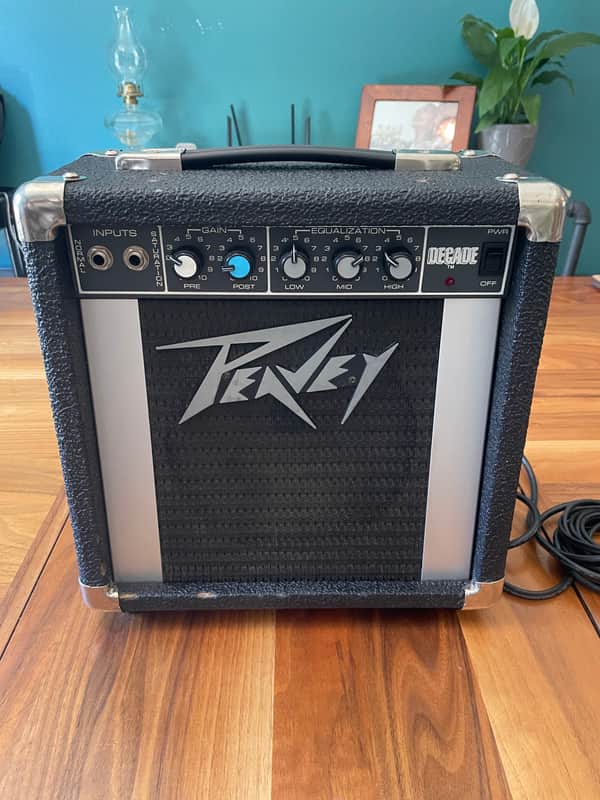 Peavey Decade 10-Watt 1x8" Guitar Combo 1980s - Black | Reverb