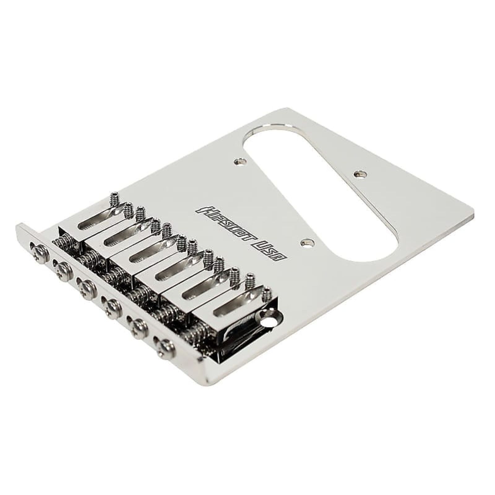 Hipshot Telecaster 6-Saddle Bender Retrofit Bridge - 4-Hole | Reverb