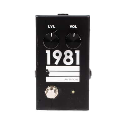 1981 Inventions - LVL Boost Pedal - USED | Reverb