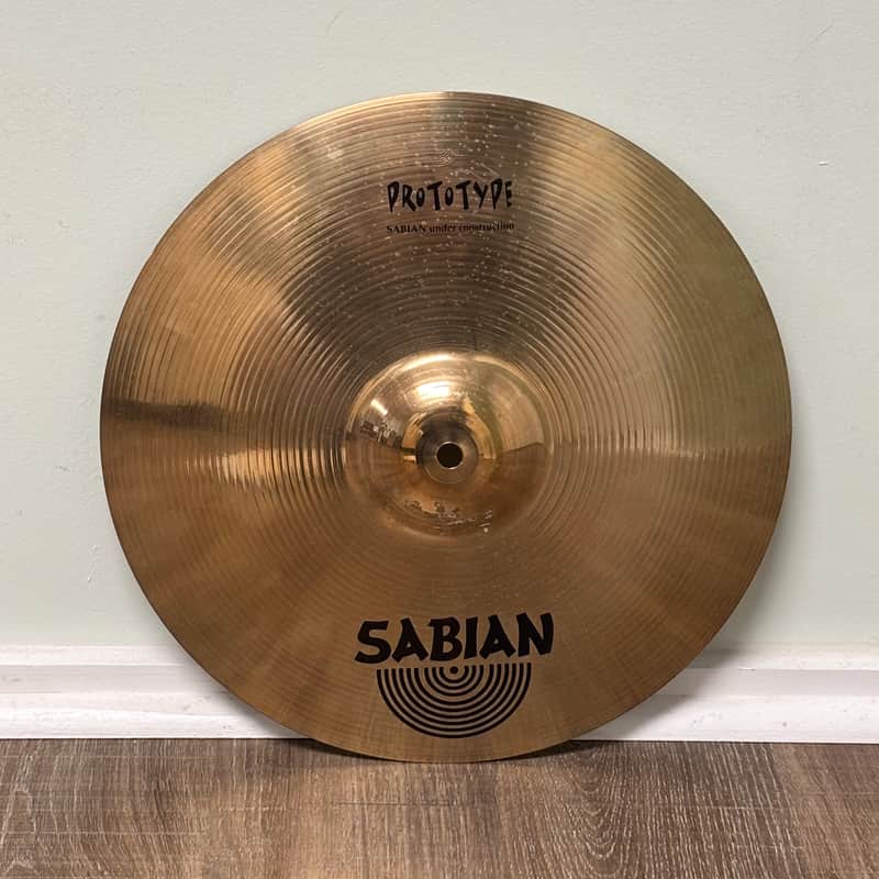 Sabian Prototype 14" Crash Cymbal - Vault Tour - 774g | Reverb